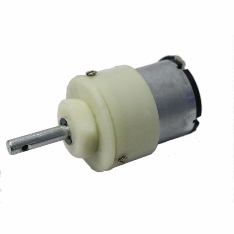 Buy 60 RPM Center Shaft Metal Gear DC Motor Online At Best Price in ...