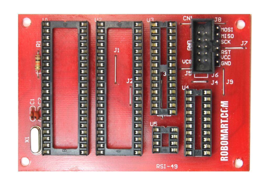 Buy AVR Multi Controller Programming Board Online At Best Price in India - Robomart